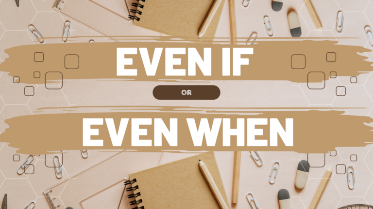 Even ifとEven whenの使い分け方とニュアンスの違い│やる!!ぱんだ‐ビジネス英会話攻略